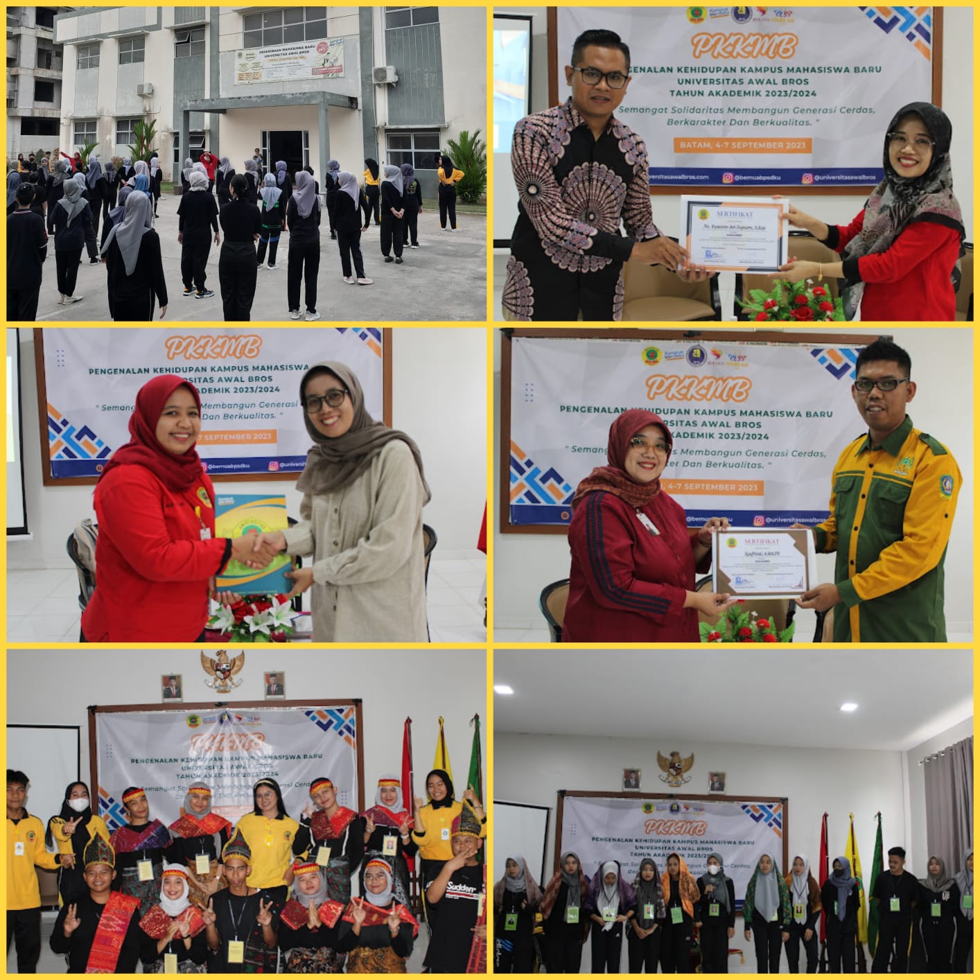 Kegiatan Pengenalan Kehidupan Kampus Mahasiswa Baru Pkkmb Universitas